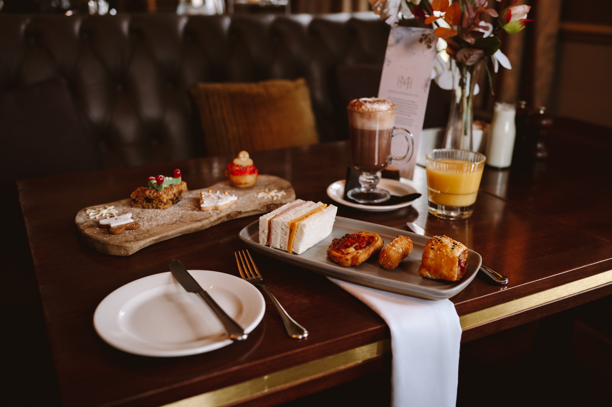 Santa Afternoon Tea at Meldrum House Hotel for 6 - Lucky Escape ...